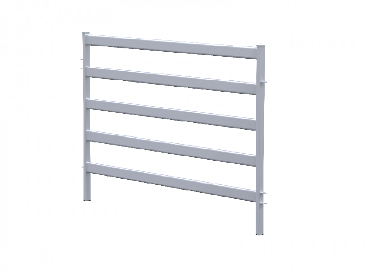Bull Rail Panel 2.4m - Budget Steel